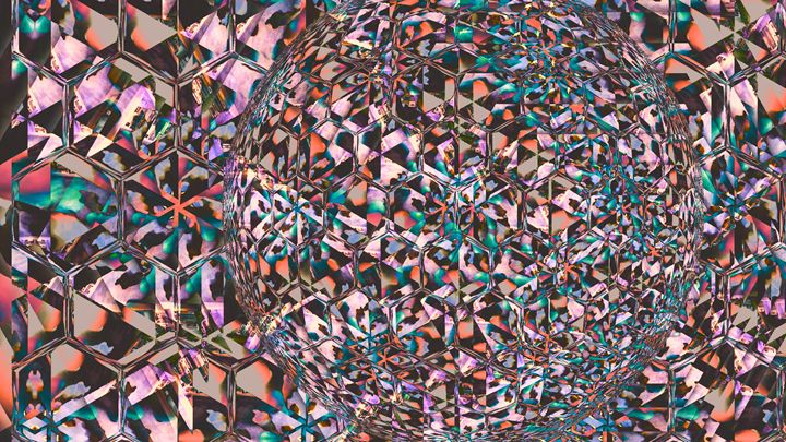 Geometric jungle - Metazoa Art - Digital Art & AI, Abstract, Geometric ...