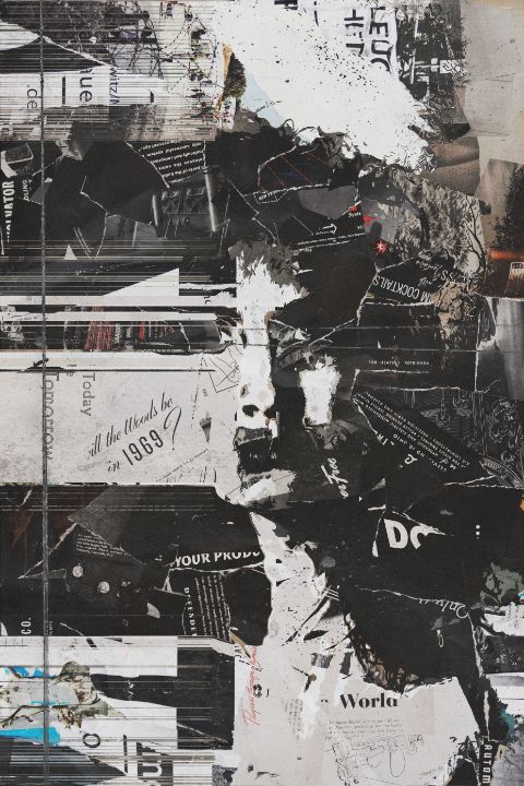 Glitch/Collage #1 - nihilistview - Digital Art & AI, Abstract, Collage ...