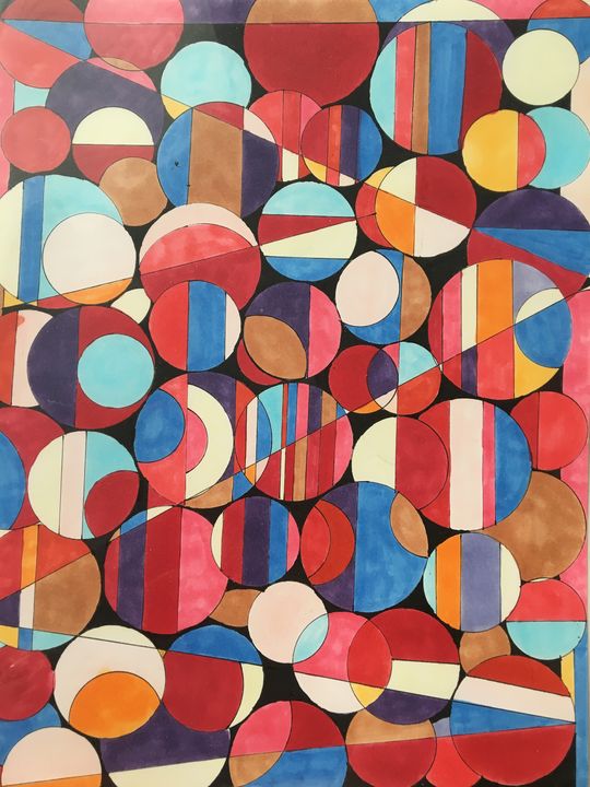 Beautiful Worlds - GeoVisions - Paintings & Prints, Abstract, Geometric ...