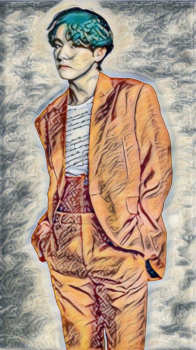 Taehyung painting - chesta - Digital Art & AI, Abstract, Color - ArtPal