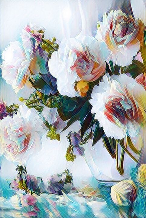 Roses - chesta - Digital Art & AI, Abstract, Color - ArtPal