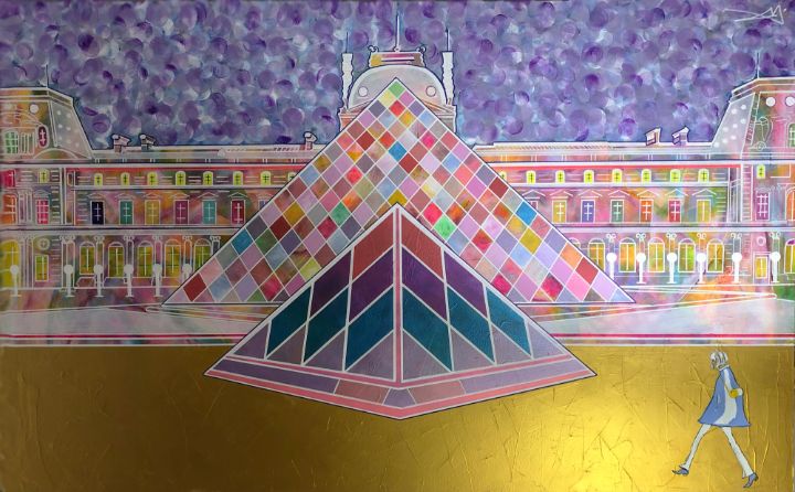 Paris Colors - Arte y Manchas - Paintings & Prints, Buildings ...