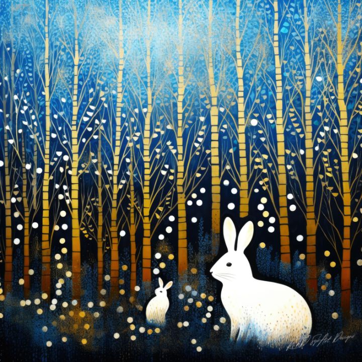 Rabbits Habitat - SykArt Designs - Digital Art & AI, Animals, Birds ...