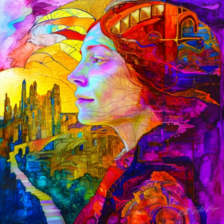 Gazing Out - SykArt Designs - Digital Art & AI, Religion, Philosophy ...