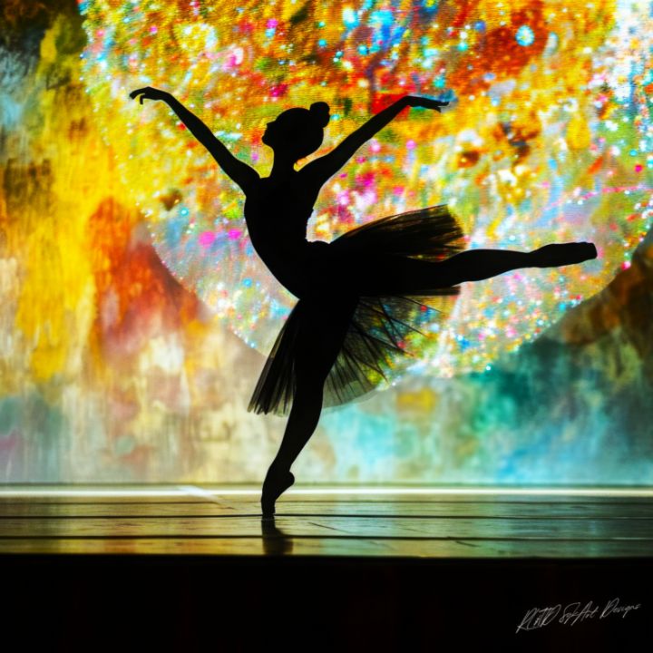Dancing In The Sky - Dance With Me - SykArt Designs - Digital Art & AI ...