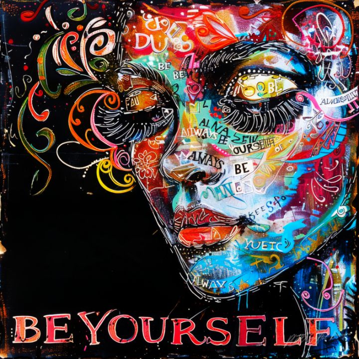 Be Yourself - SykArt Designs - Digital Art, Humor & Satire, Signs ...