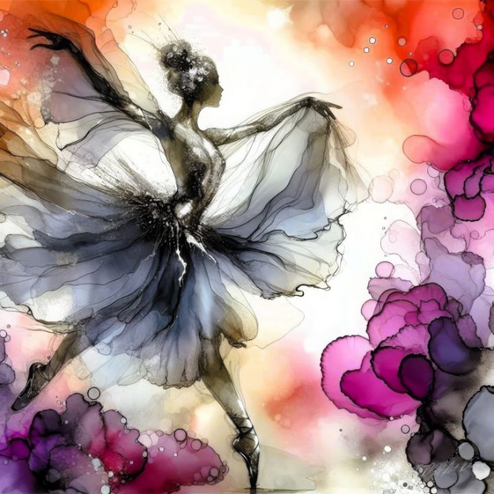 For The Love Of Ballet 8 - SykArt Designs - Digital Art & AI, People ...