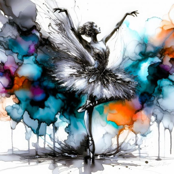 For The Love Of Ballet 11 - SykArt Designs - Digital Art & AI, People ...