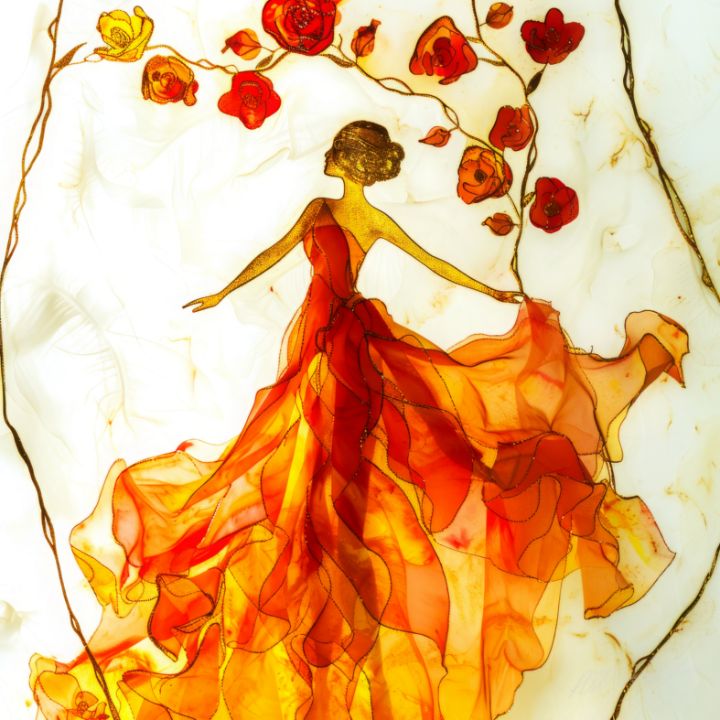 Flower Rose - Rose Deluxe - SykArt Designs - Digital Art & AI, Flowers ...