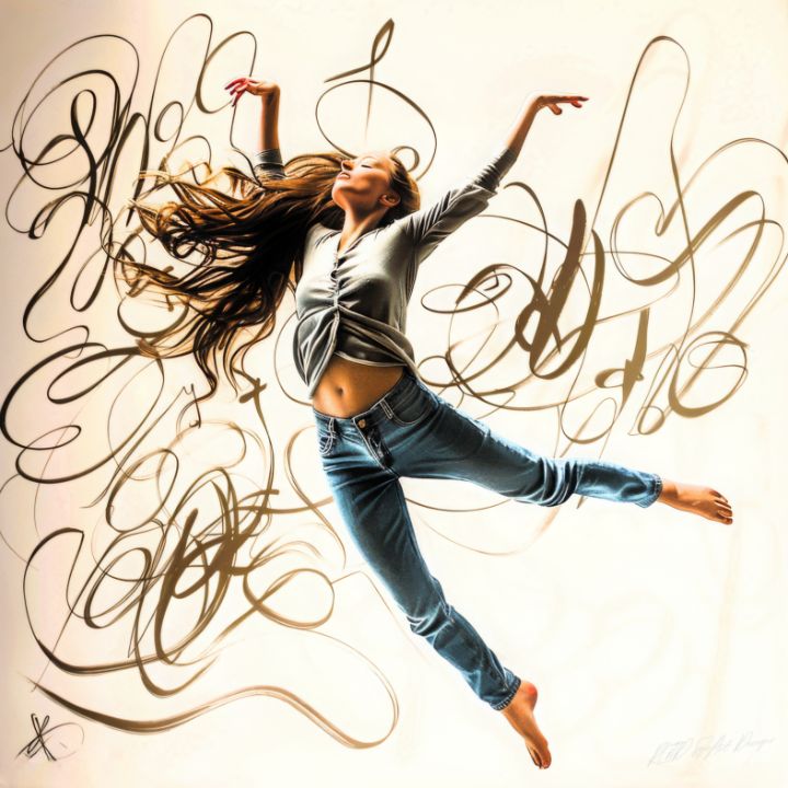 When I Dance - Dance Like Crazy - SykArt Designs - Digital Art & AI ...