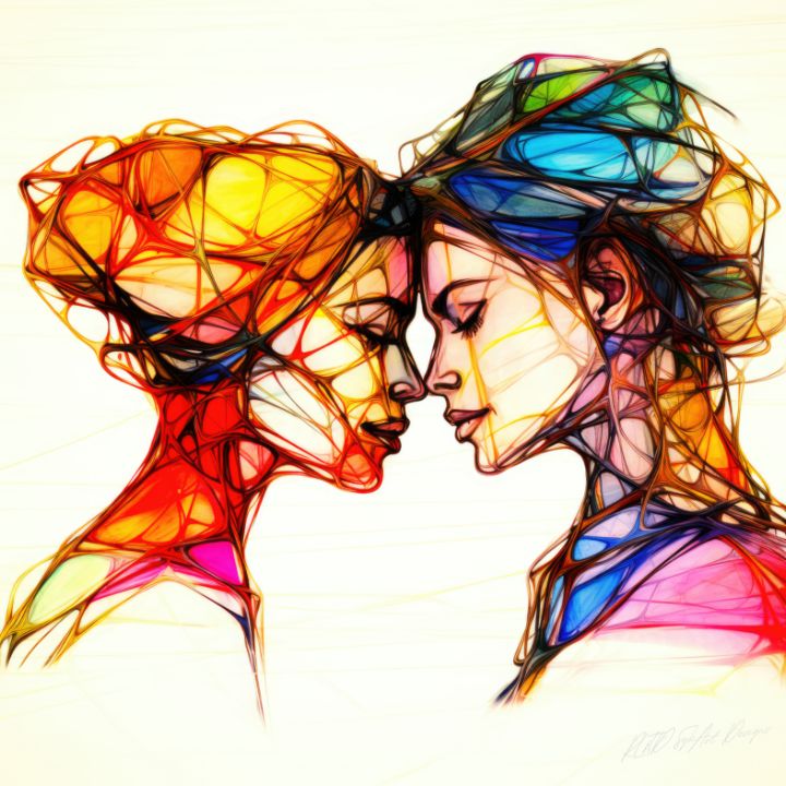 Mother Daughter Bond Mother Blessed - SykArt Designs - Digital Art & AI ...