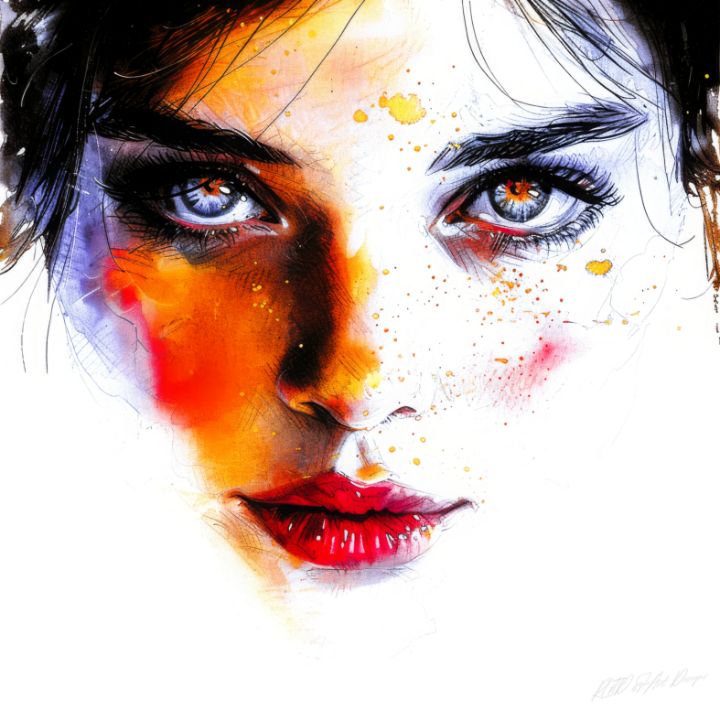 Ethereal Face - Beautiful Glow - SykArt Designs - Digital Art & AI ...