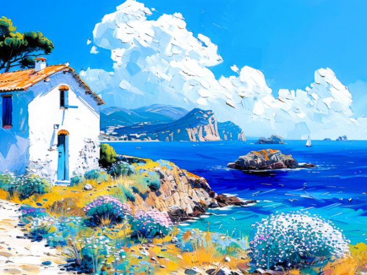 Seaside Escape - Seaside Equity - SykArt Designs - Digital Art & AI ...