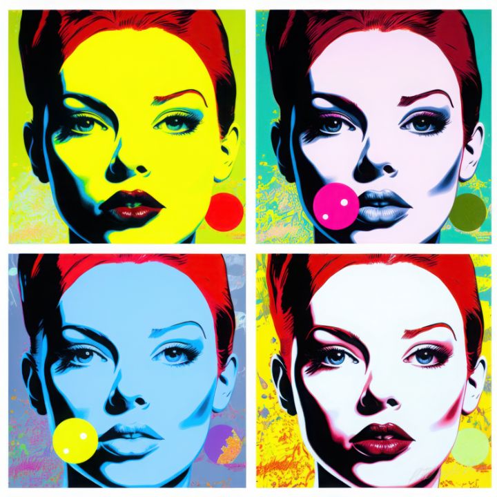 Vintage Graphics - Pop Art 4 - SykArt Designs - Digital Art & AI ...