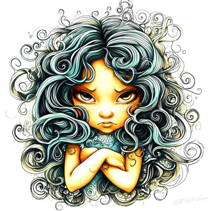 Attitude Adjustment - Scorned - SykArt Designs - Digital Art & AI ...