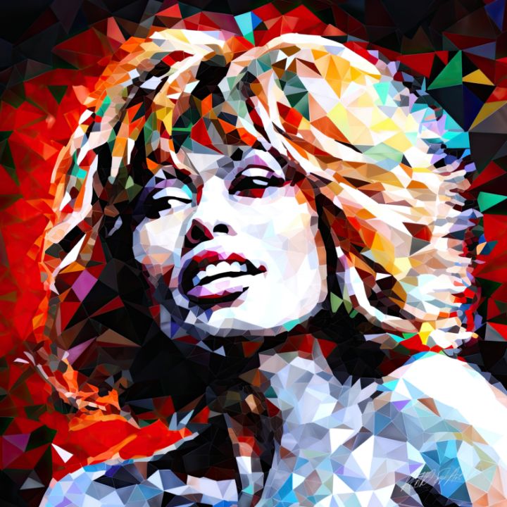 Tina Turner The Best - Tina Turner 2 - SykArt Designs - Digital Art ...