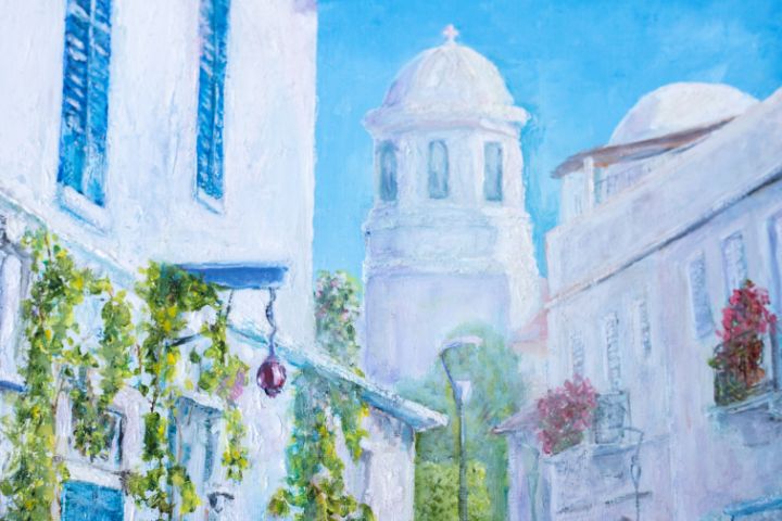 Street of Limassol. Cyprus - Vasa - Paintings & Prints, Landscapes ...