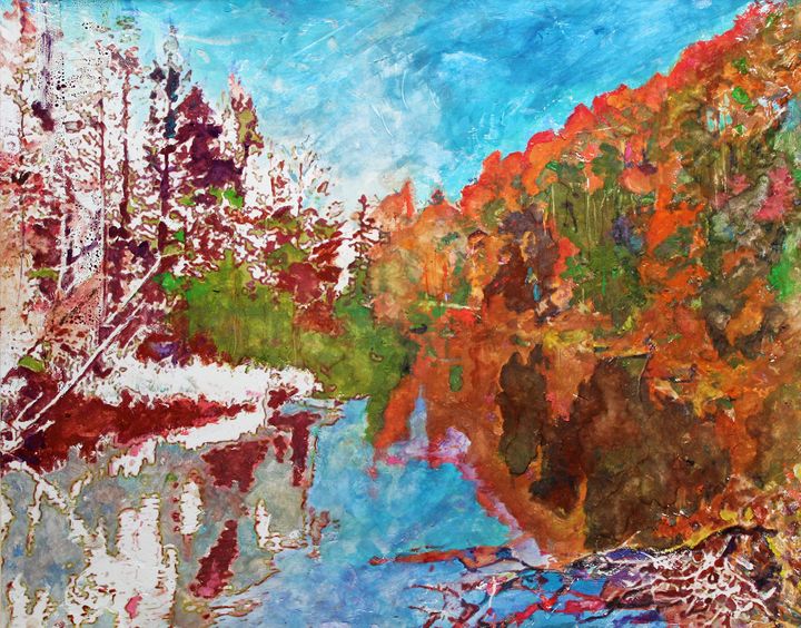 Transition - joe pas - Paintings & Prints, Landscapes & Nature, Forests ...