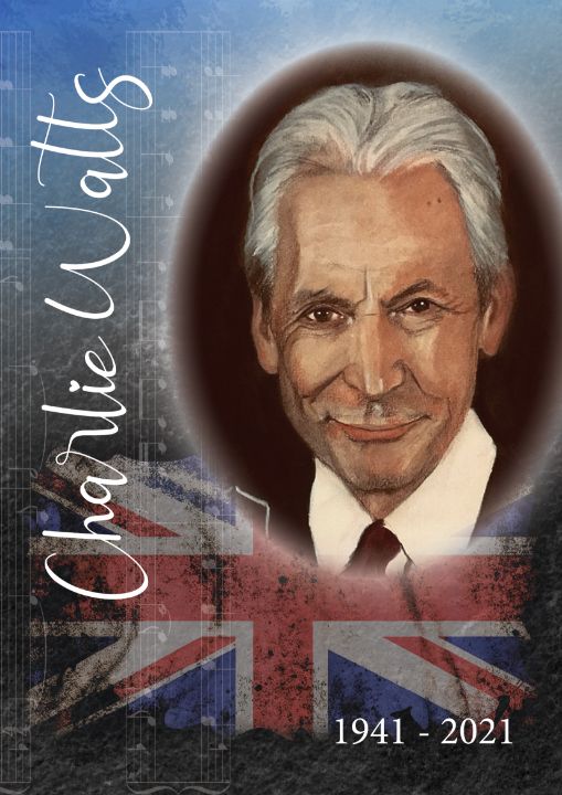 Charlie Watts designed Print - Conor Keegan Art Prints - Paintings ...