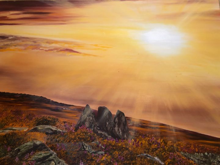 Landscape - Irina - Paintings & Prints, Landscapes & Nature, Panoramas ...