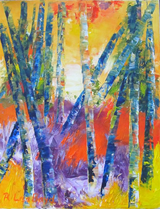 Autumn Colours - Lisa Boyd - Paintings & Prints, Landscapes & Nature ...