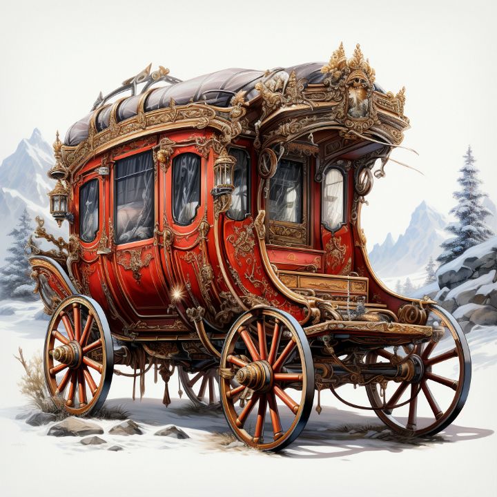 01-"Elegance of Vintage Carriages" - Ireneusz Szczerbak - ArtistryRealm ...
