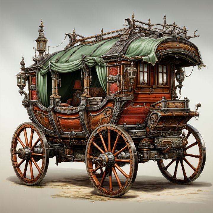 07 "Elegance of Vintage Carriages" - Ireneusz Szczerbak - ArtistryRealm ...