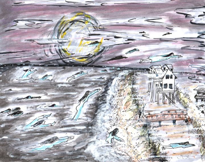 Zinc Carnival - Drawings & Illustration, Paintings & Prints