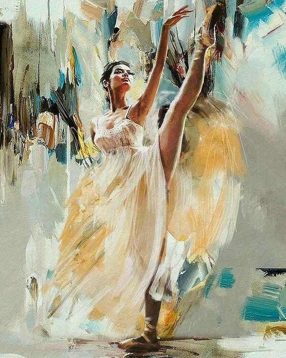 Ballet dance - Lida - Drawings & Illustration, Abstract, Figurative ...