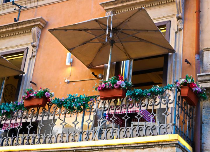 Roman Balcony - Steve Horsfall - Photography, Places & Travel, Europe ...