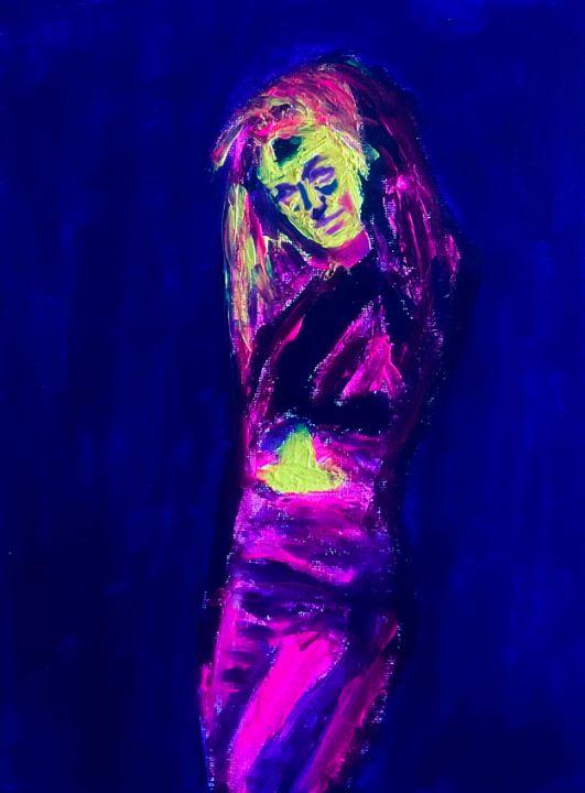 Laid Back - Steve Horsfall - Paintings & Prints, Abstract, Figurative ...