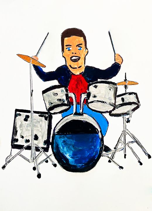 Drummer Boy - Steve Horsfall - Drawings & Illustration, Entertainment ...