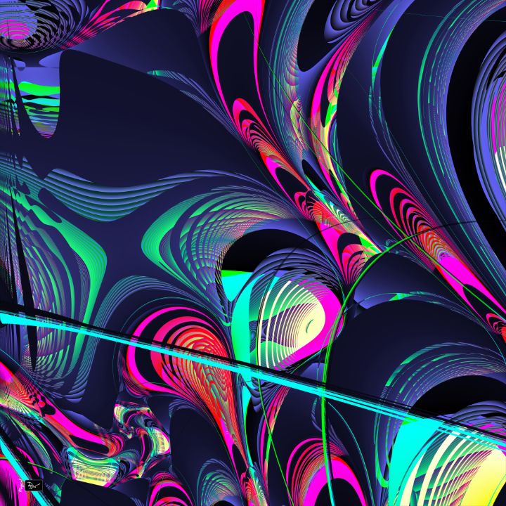 Magical - The fractalist - Digital Art & AI, Abstract, Fractal - ArtPal