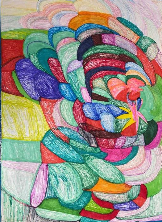 Abstract Drawing of Different shapes - Ebenezer Art Gallery - Drawings ...