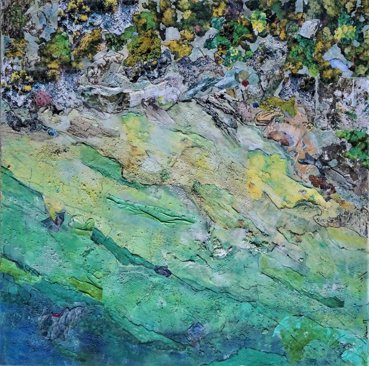 SUNNY DAY ON THE SHORE - Manuela Moldovan - Paintings & Prints ...