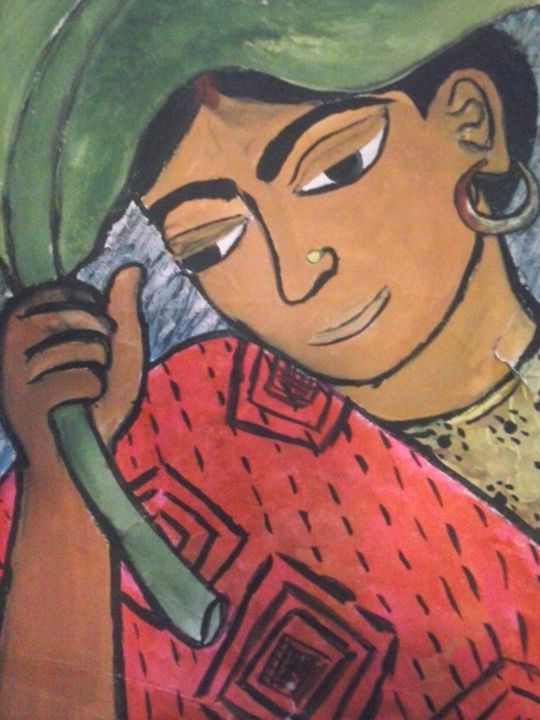 banana leaf - Ananda Art Works - Drawings & Illustration, Religion ...