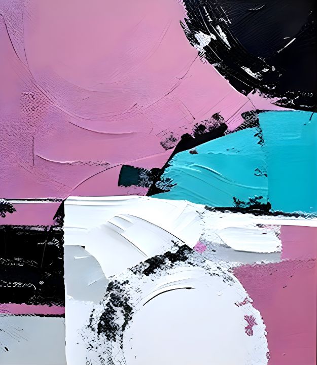 Opulent Simplicity - Julia Leon - Paintings & Prints, Abstract, Color ...