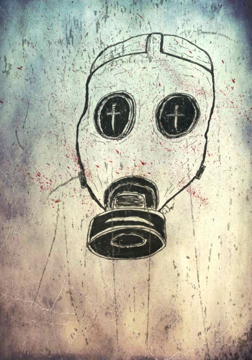 Gas Mask Sketch - Izzo Artworks (Anthony Izzo) - Drawings ...