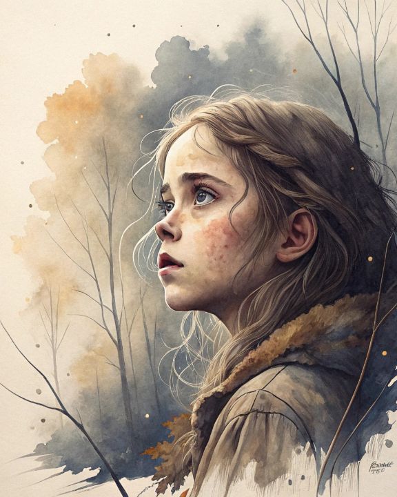 Super sfumato, beautiful, on old pap - best designs - Paintings ...