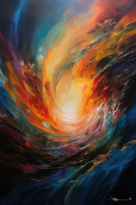 Positive Energy #002: Focused - MartinUnderwood - Digital Art & AI ...