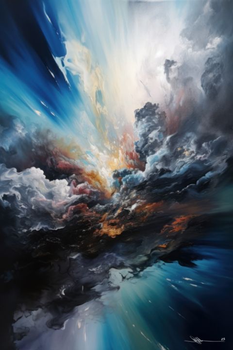Heavenly Horizon #001: Energy - MartinUnderwood - Digital Art & AI ...