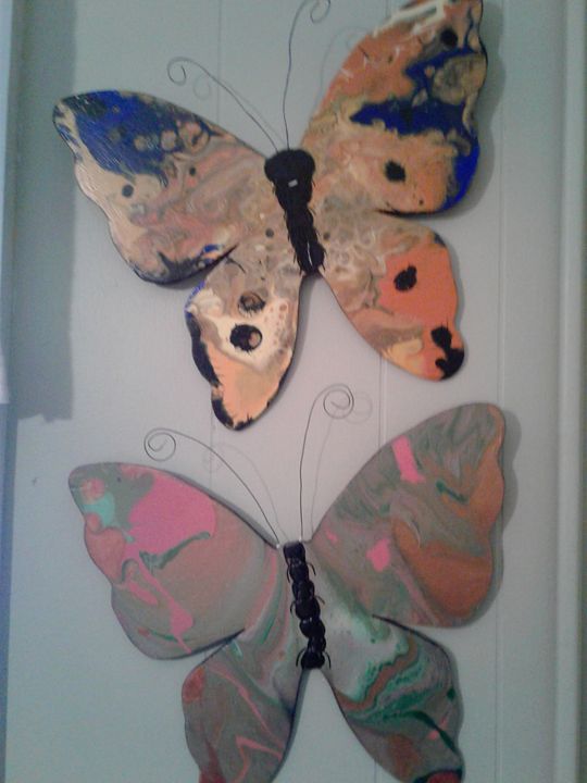 Handmade Wooden butterflies - Elly's Paintings - Crafts & Other Art ...