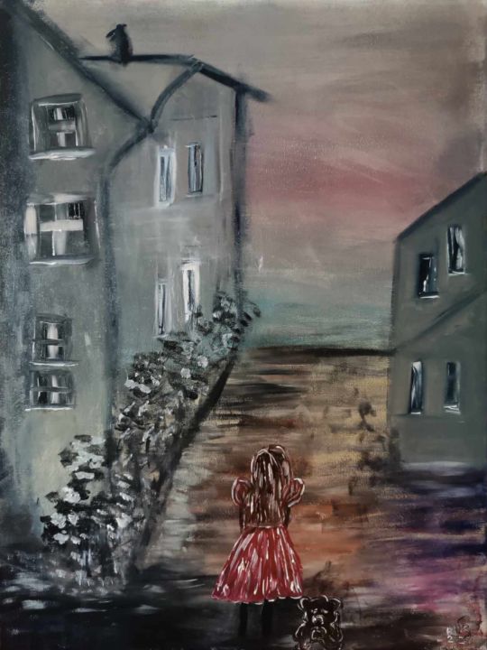 Little girl - Marcin William Stec - Paintings & Prints, People ...