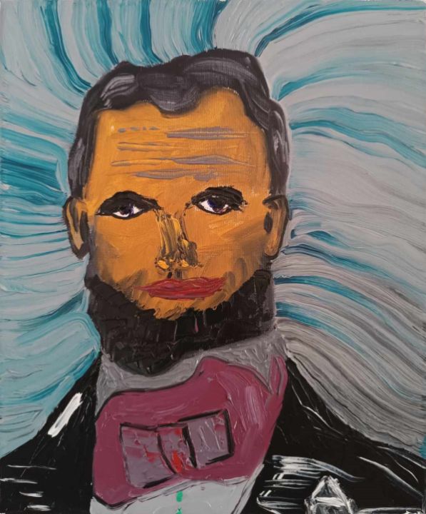 Lincoln - Marcin William Stec - Paintings & Prints, People & Figures ...