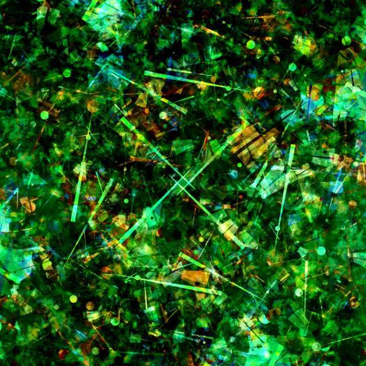 Oldbyrdes 02 - The Glass Pixel - Digital Art & AI, Abstract, Geometric ...