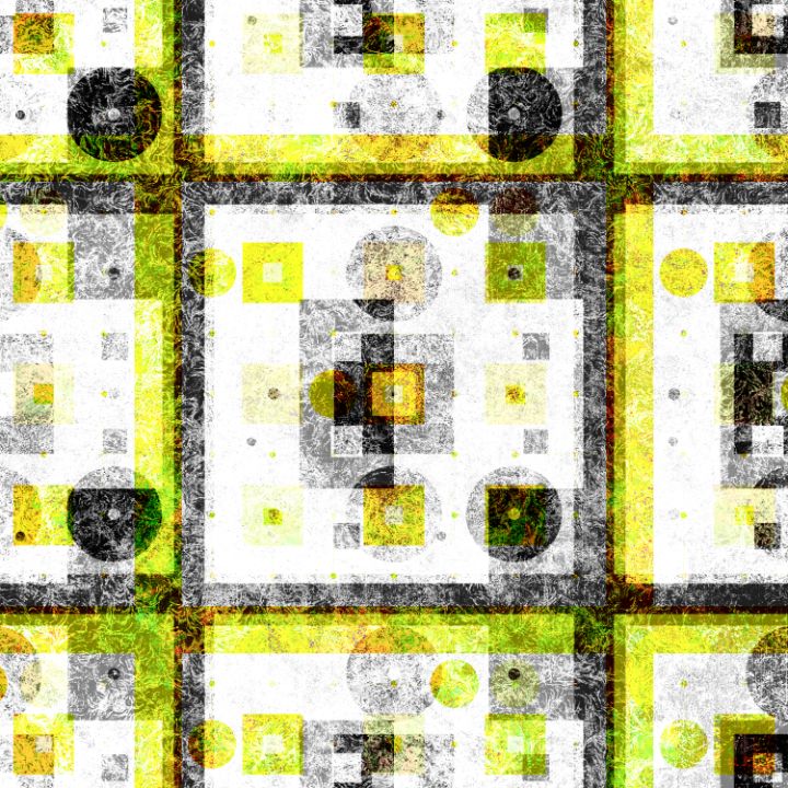 Squabbles 03 - The Glass Pixel - Digital Art & AI, Abstract, Geometric ...