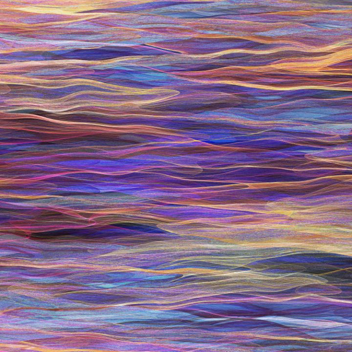 Peacewave 01 The Glass Pixel Digital Art Ai Abstract Color Artpal