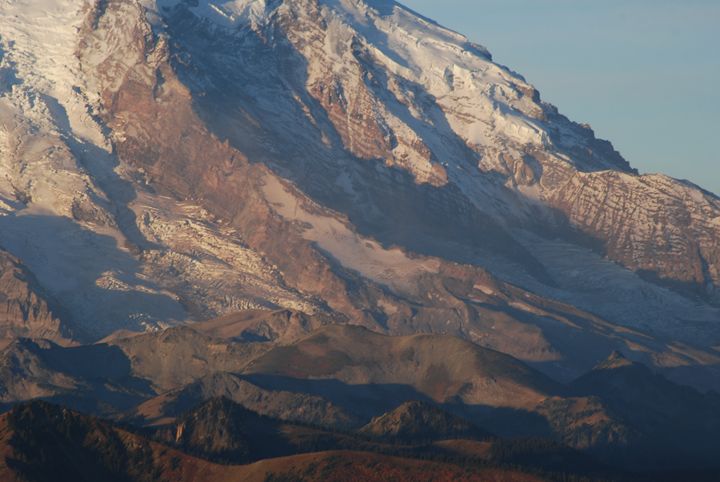 Ruddy Face of an Old Volcano - Wend Images Gallery - Photography ...