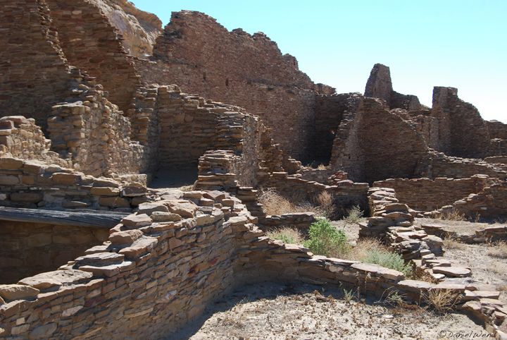Wall Ruins of Pueblo Bonito - Wend Images Gallery - Photography, Ethnic ...