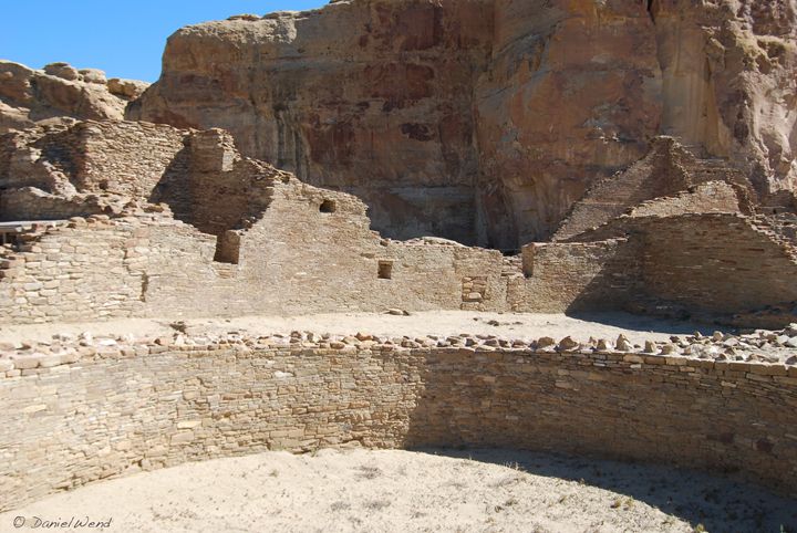 Kiva Wall at Pueblo Bonito - Wend Images Gallery - Photography ...